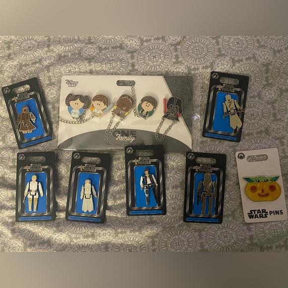 Star Wars | Other | Lots Of Star Wars Disney Parks Tradable Collectible ...